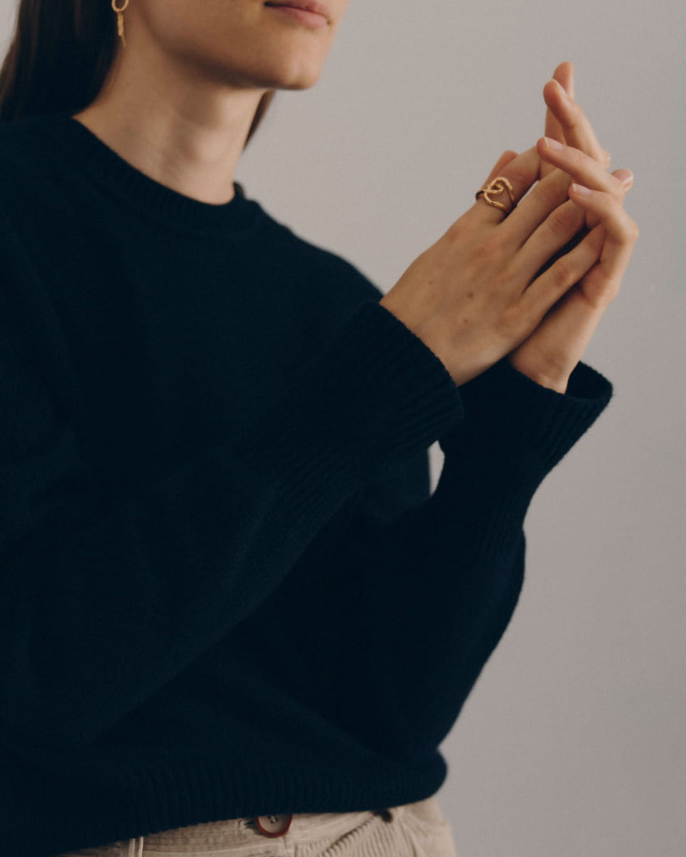 SESSUN SUETER ARISTIDE NAVY – 180º Shop: tienda concepto colonia Roma, CDMX
